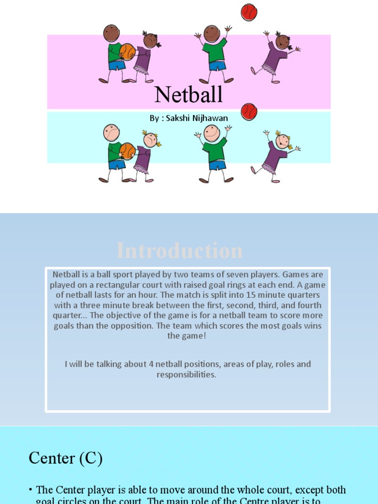 Netball | PDF | Sports Rules And Regulations | Athletic Sports