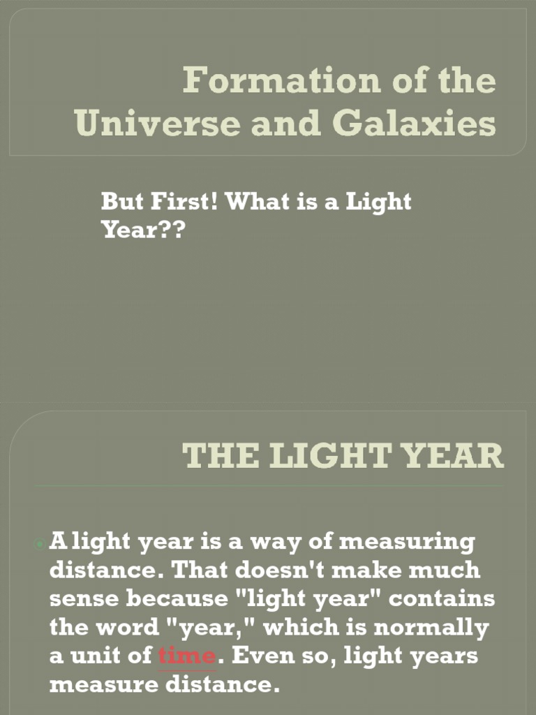 Formation of The Universe | PDF | Universe | Sun