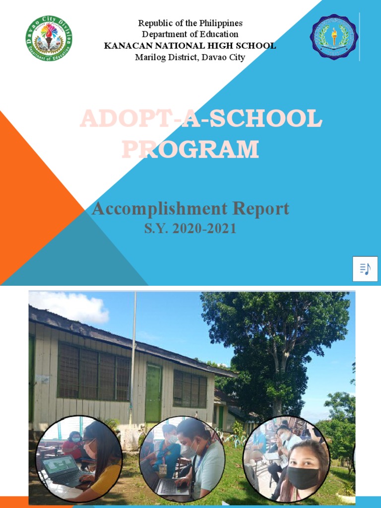 Adopt-a-School Program Donation Report | PDF