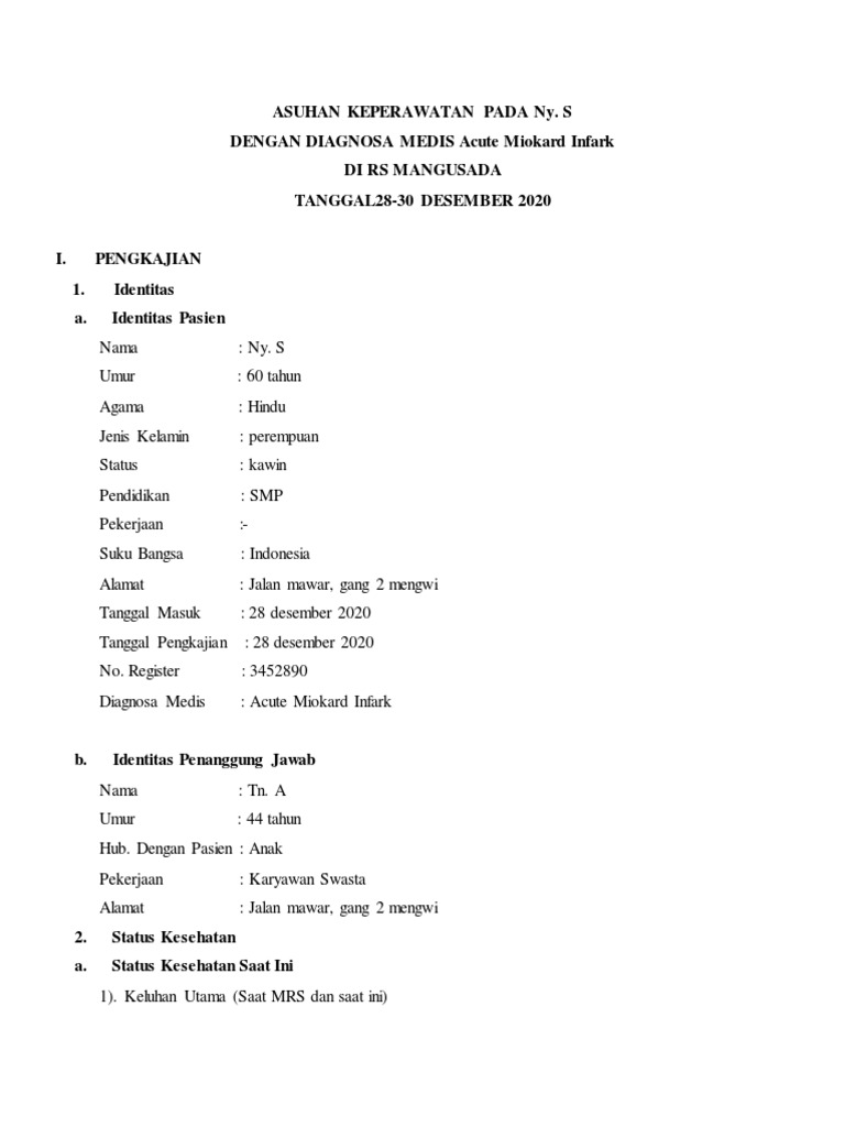 Askep Ami (Naomi KLP 12) | PDF