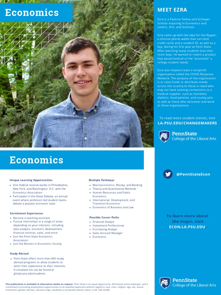 Economics Penn State | PDF | Economics | Pennsylvania State University