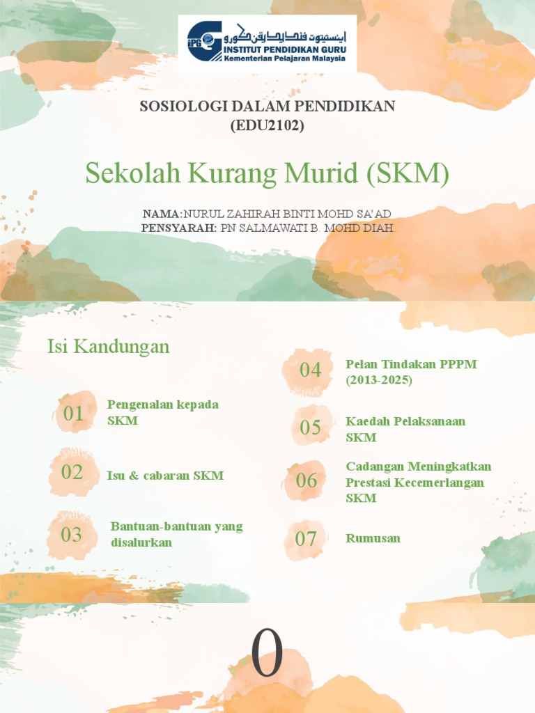 Sekolah Kurang Murid | PDF