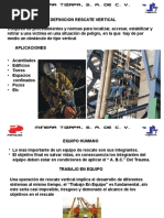 Rescate Vertical Version Nfpa 1006 Ipp 2019 | PDF | Cuerda | Nudo