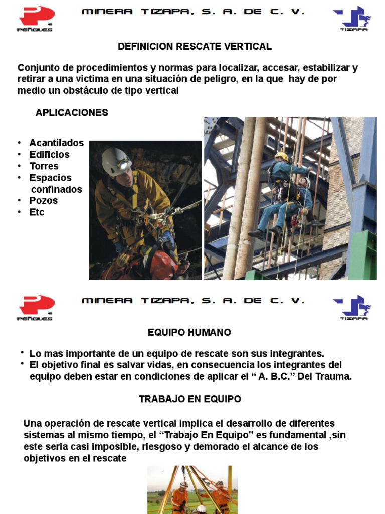 Rescate Vertical | PDF | Cuerda