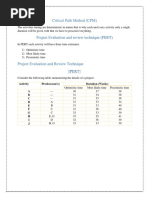 PERT CPM Assignment | PDF | Architectural Elements | Engineering
