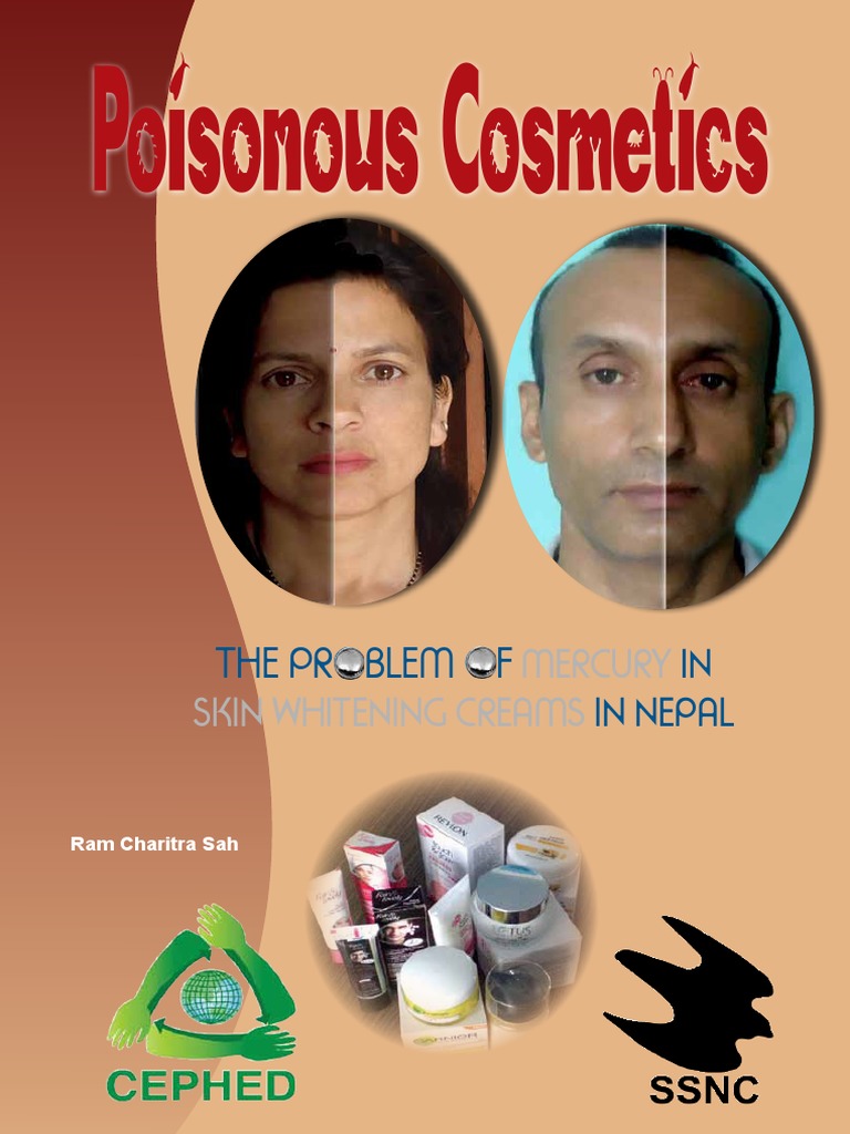 Poisonous Cosmetics: The Problem of | PDF | Mercury (Element) | Cosmetics