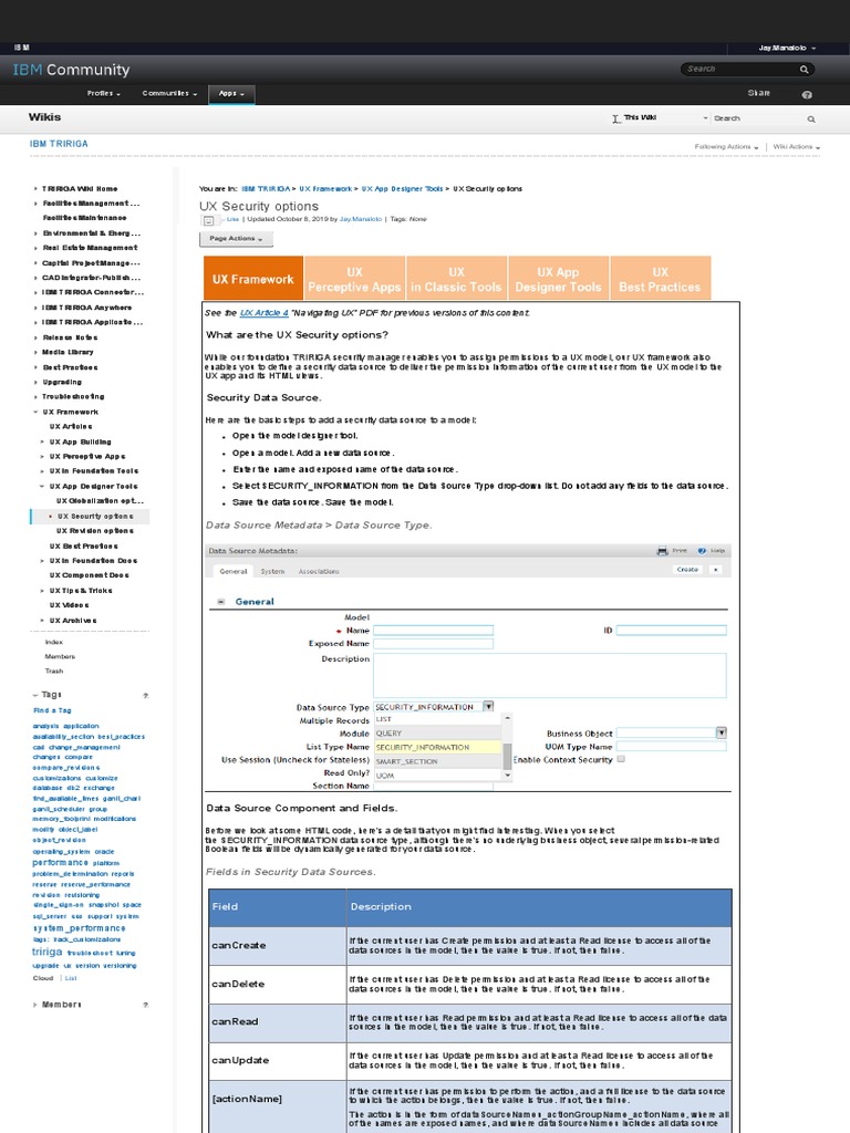 UX Security Options | PDF | Wiki | Version Control