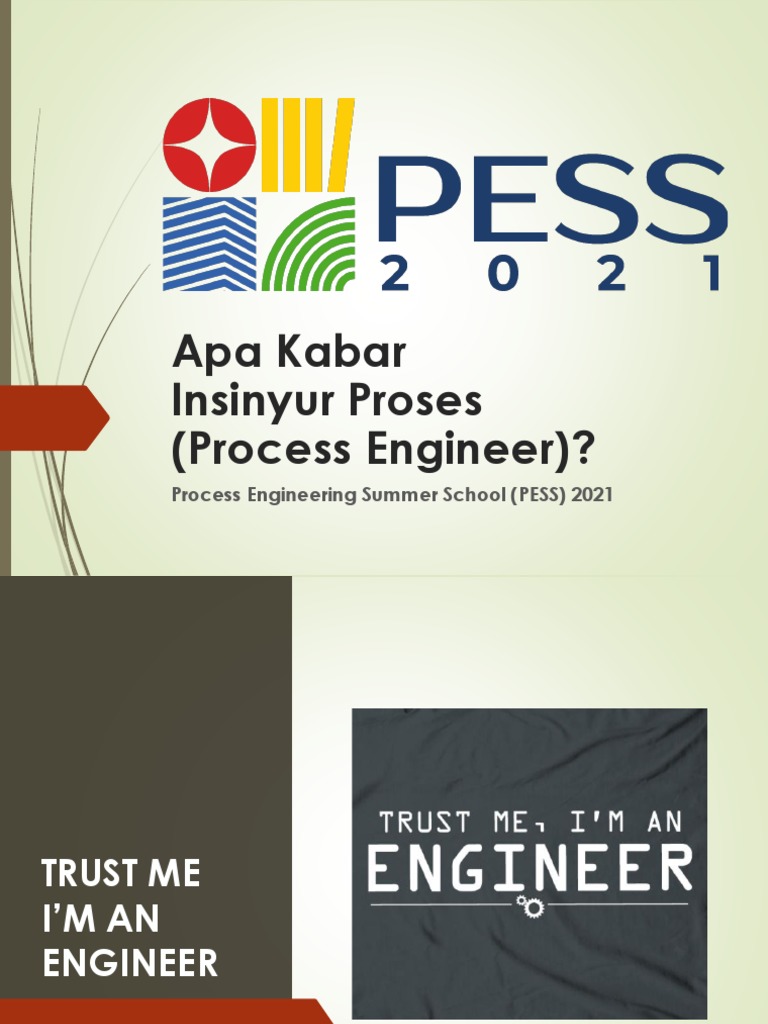 Apa Kabar Insinyur Proses (Process Engineer) ?: Process Engineering ...