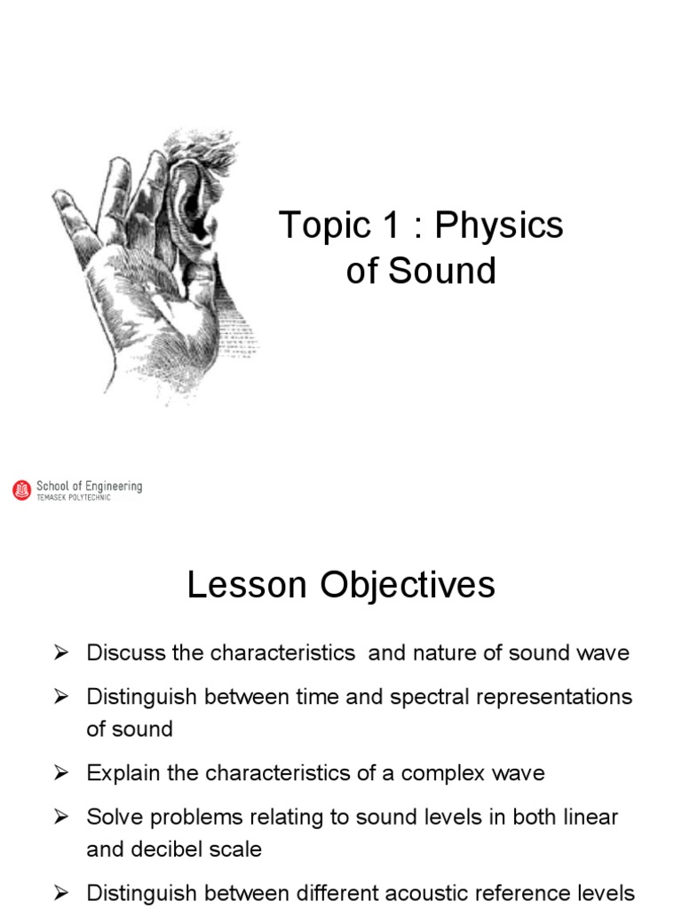 TP Audiometry Chapter 1 Physics of Sound | PDF | Sound | Pitch (Music)