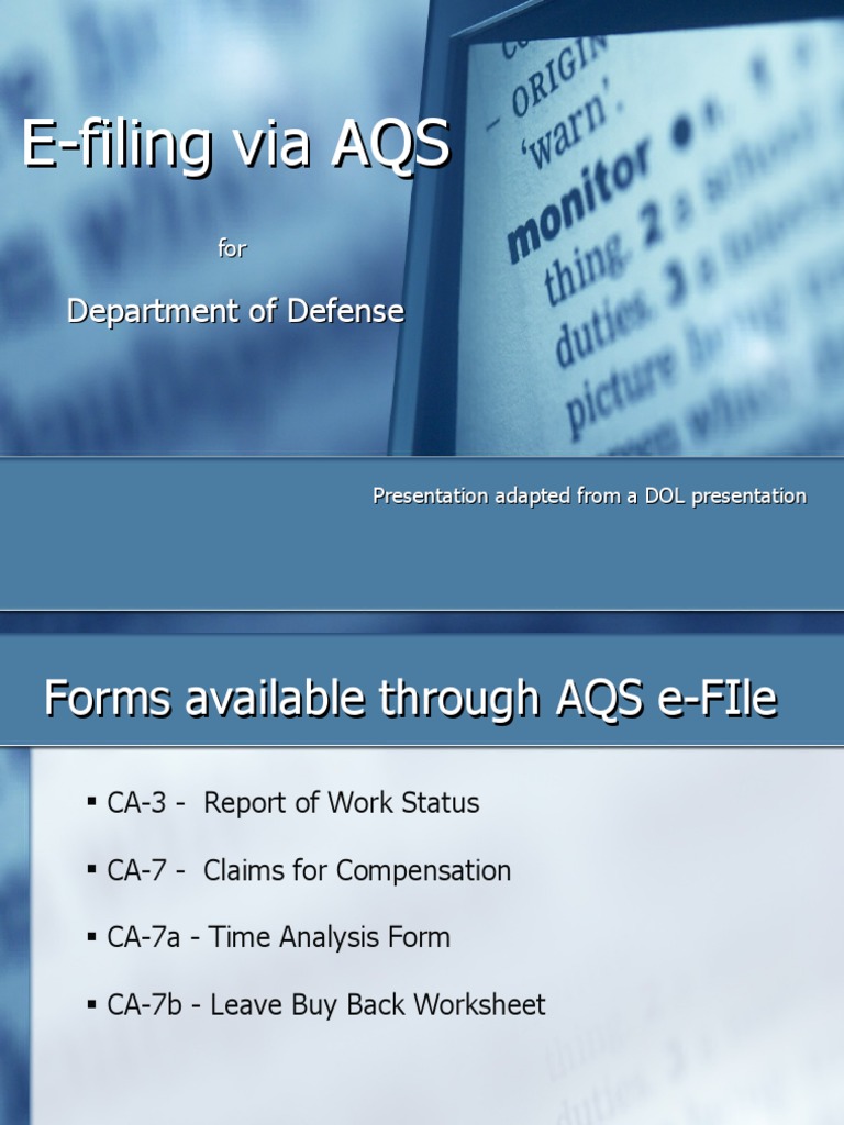 EFiling Presentation | PDF | World Wide Web | Internet & Web