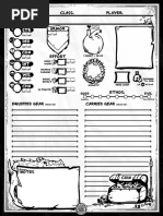 ICRPG Mobile Character Sheet - BLANK | PDF