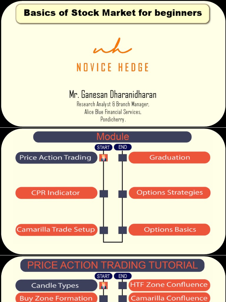 Stock Market Basics for Beginners | PDF | Greeks (Finance) | Option ...