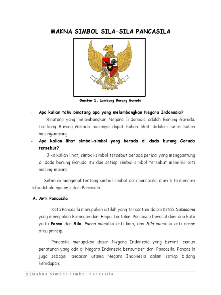 Materi PKN Kelas 4 | PDF