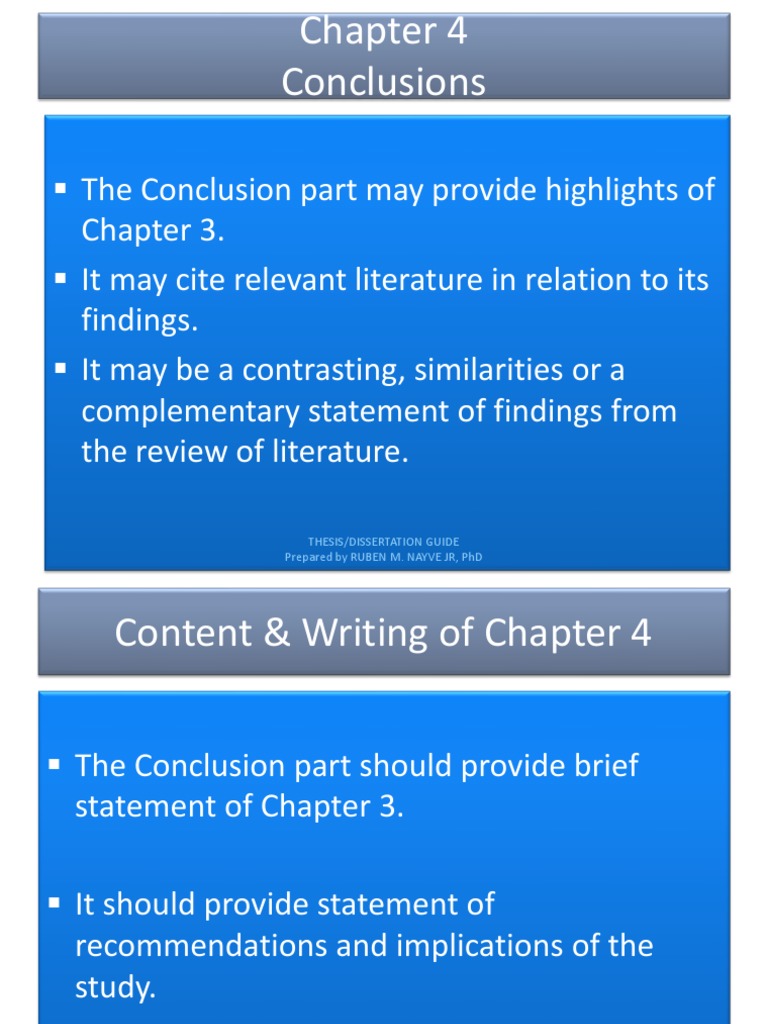 Thesis/Dissertation Guide Prepared by Ruben M. Nayve JR, PHD | PDF
