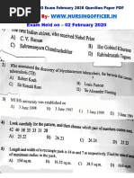 NHM MP CHO Previous Year Papers PDF | PDF | Vaccines | Fetus