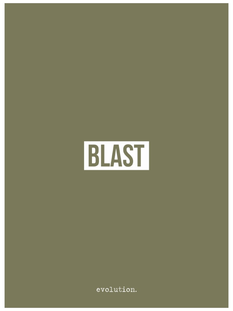 BLAST: Evolution Workout Guide | PDF | Dieting | Foods