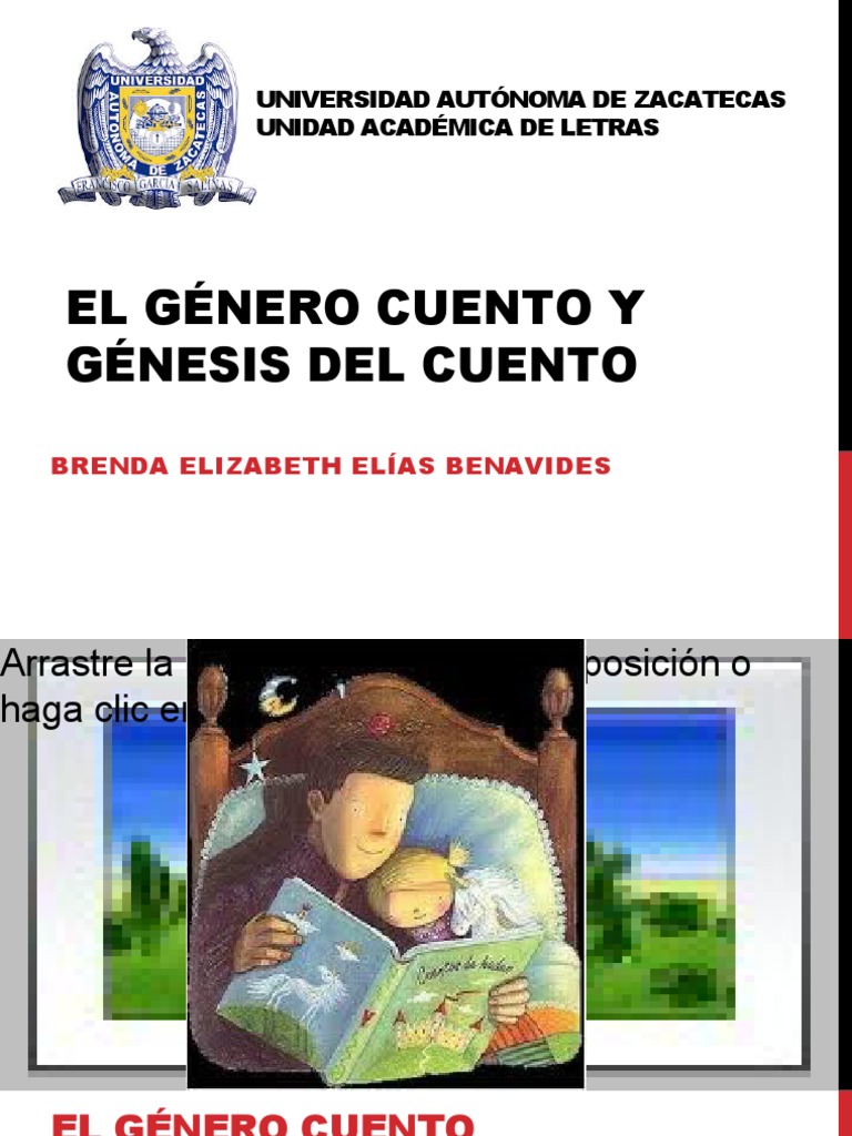 El Género Cuento y Génesis Del Cuento | PDF | Cuentos | Novelas