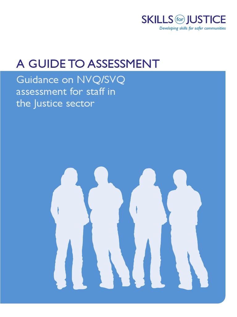 A Comprehensive Guide to Assessing NVQ/SVQ Qualifications for Justice ...
