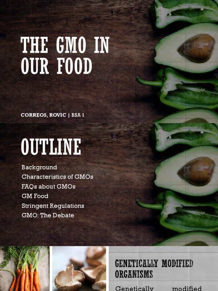 The Gmo in Our Food | PDF | Genetically Modified Organism | Genetically Modified Food