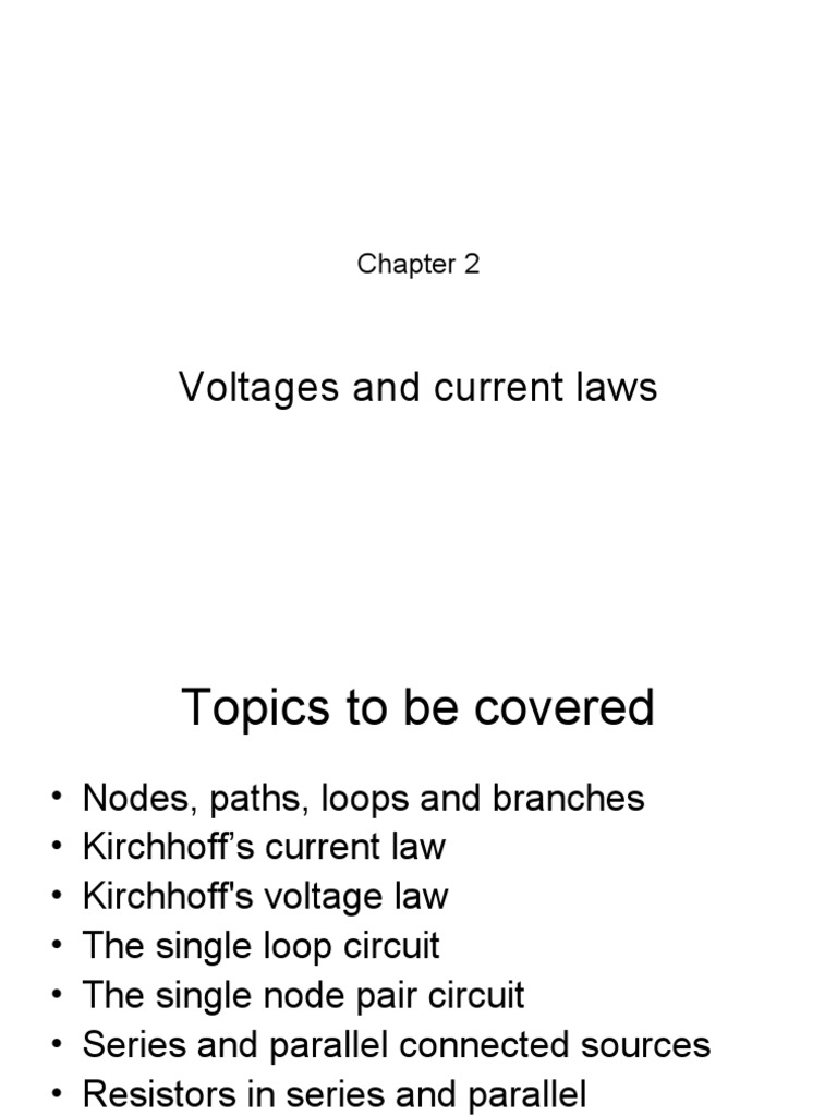 Chapter 2 Book | PDF | Electrical Network | Series And Parallel Circuits