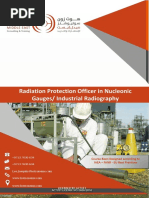 Radiation Safety Officer (RSO) Training Outline | PDF | Radiation ...