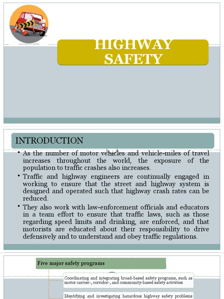 Week 3 Highway Safety | PDF | Traffic Collision | Traffic