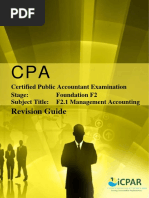 CIMA Practical Experience Requirements Guide | PDF | Strategic ...