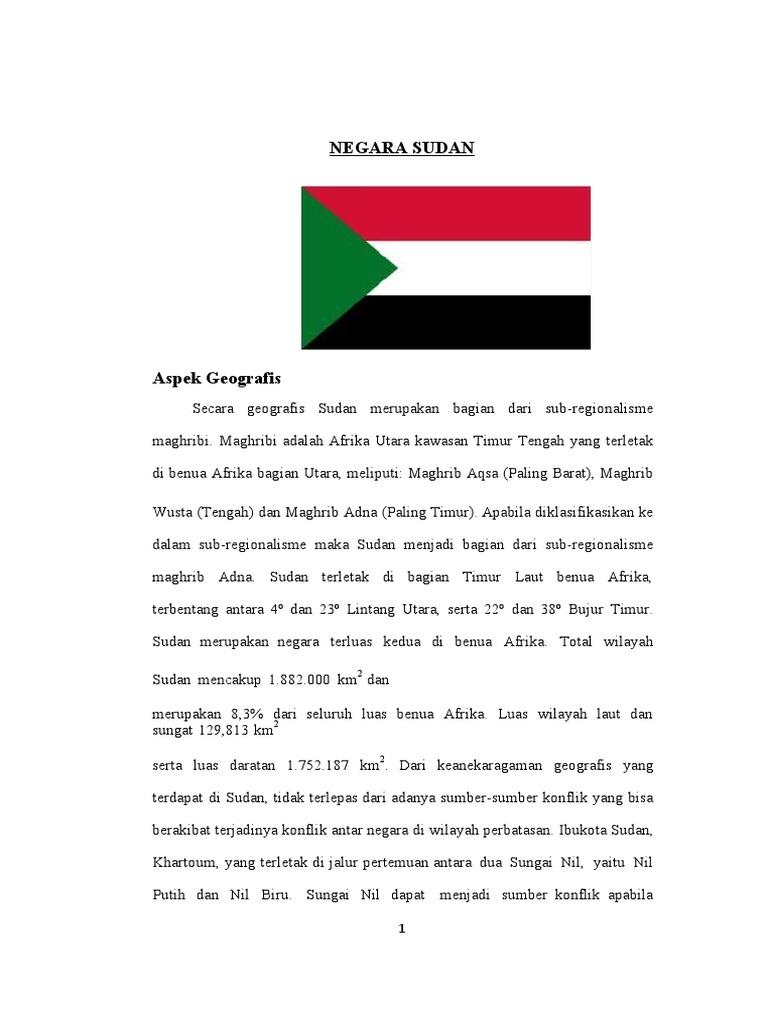 Ensiklopedia Negara Sudan | PDF | Politik