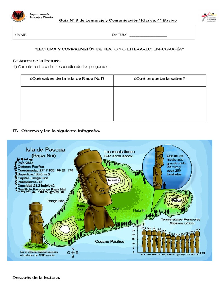 Guía #8 - Infografía | PDF | Estudios de idiomas extranjeros