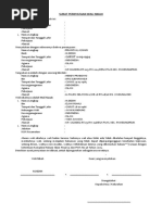 Formulir Nikah Model N1-N7 Terbaru Nomor 473 Tahun 2020 | PDF