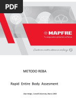 Ejemplo Aplicación Del Método Reba | PDF | Factores humanos y ergonomía