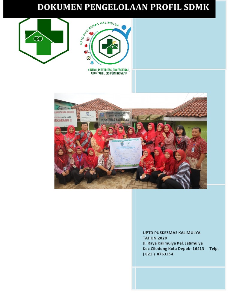 Dokumen Pengelolaan Profil Si SDMK - Uptd Puskesmas Kalimulya | PDF