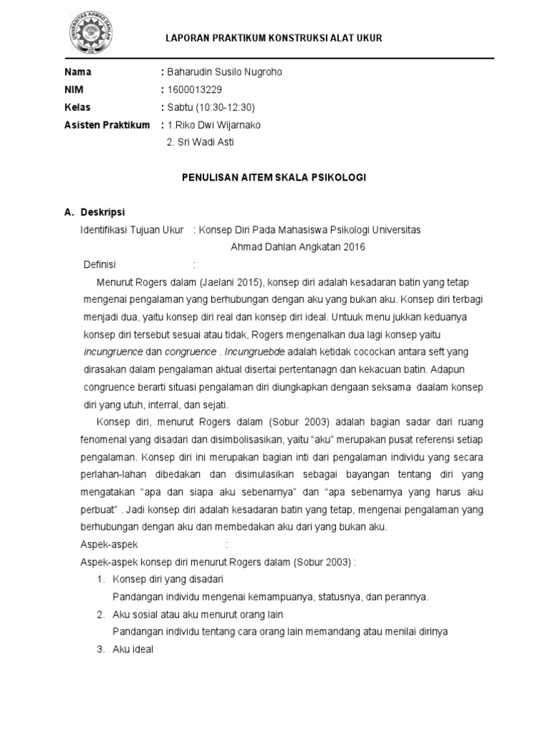 Laporan Praktikum Kontur Revisi Kating | PDF