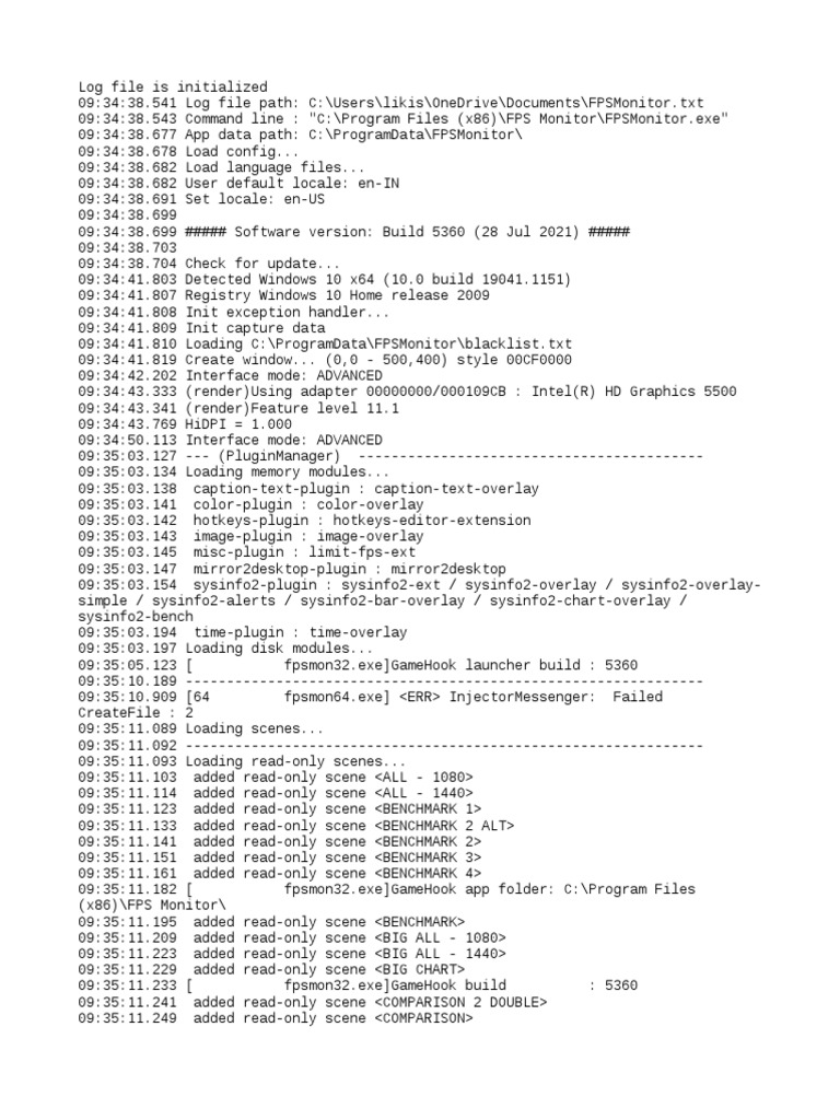 Fps Monitor | PDF | Computer Engineering | Computer Architecture