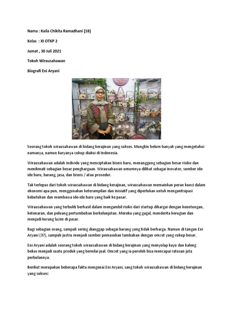 Biografi | PDF | Bisnis