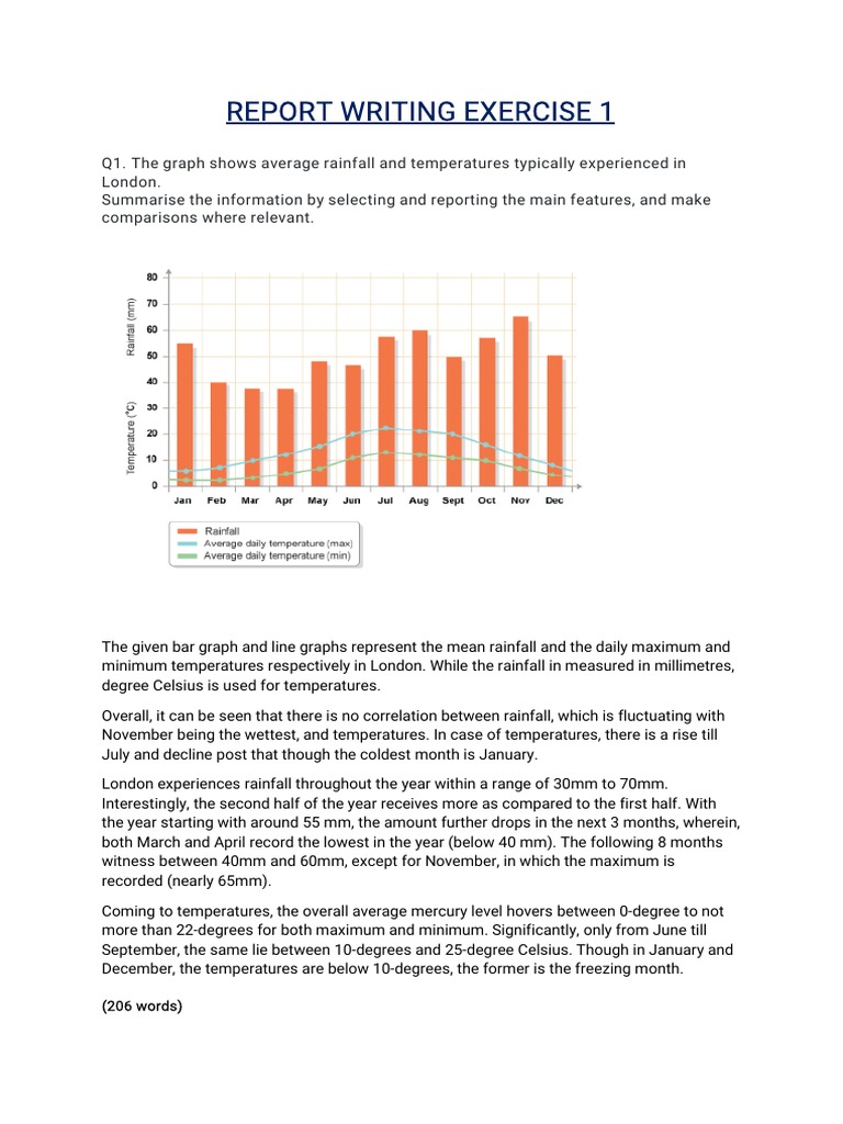Report Writing Samples | PDF
