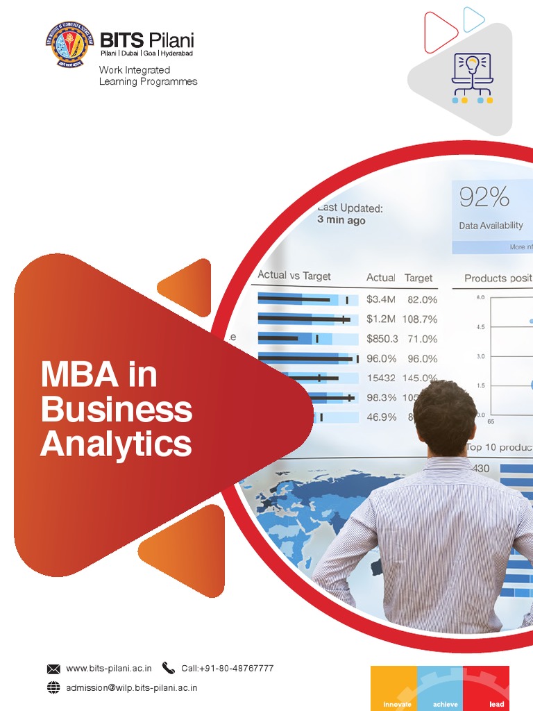 MBA in Business Analytics: Work Integrated Learning Programmes | PDF ...