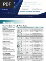 Masterflex Tubing Size Guide | PDF | Pump | Fluid Dynamics