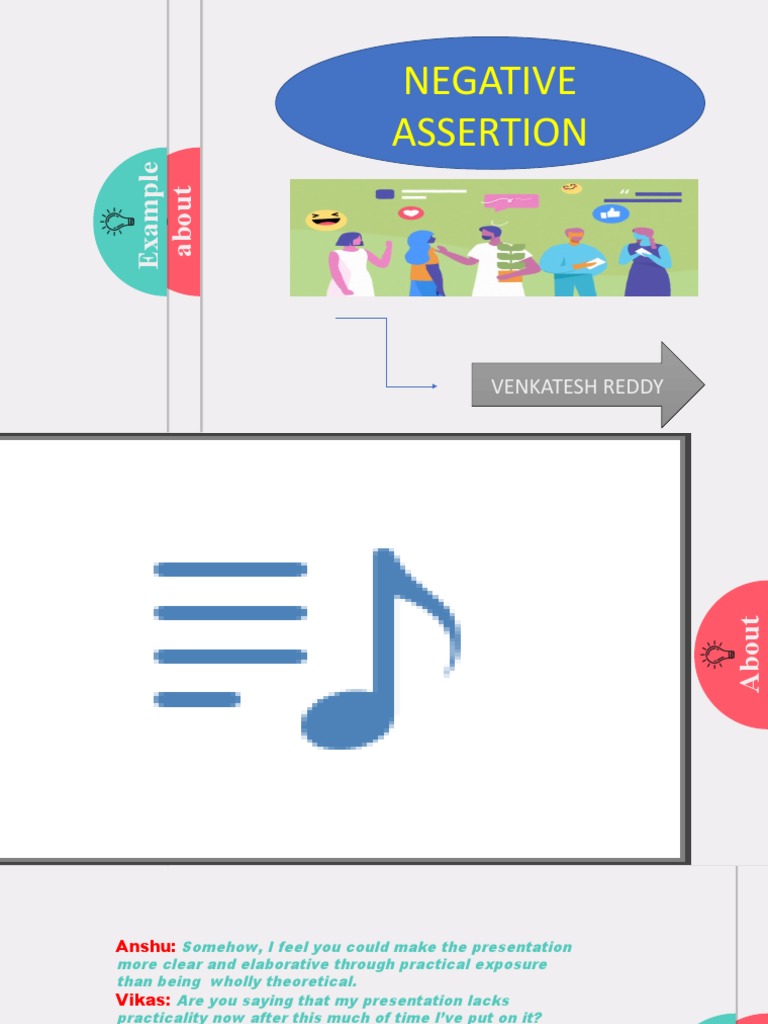 Understanding Negative Assertion Techniques | PDF | Language Arts ...