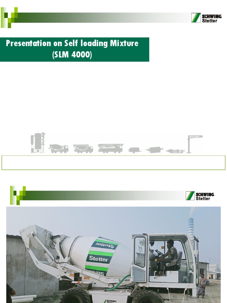 Presentation On SLM 4000 | PDF | Pump | Truck