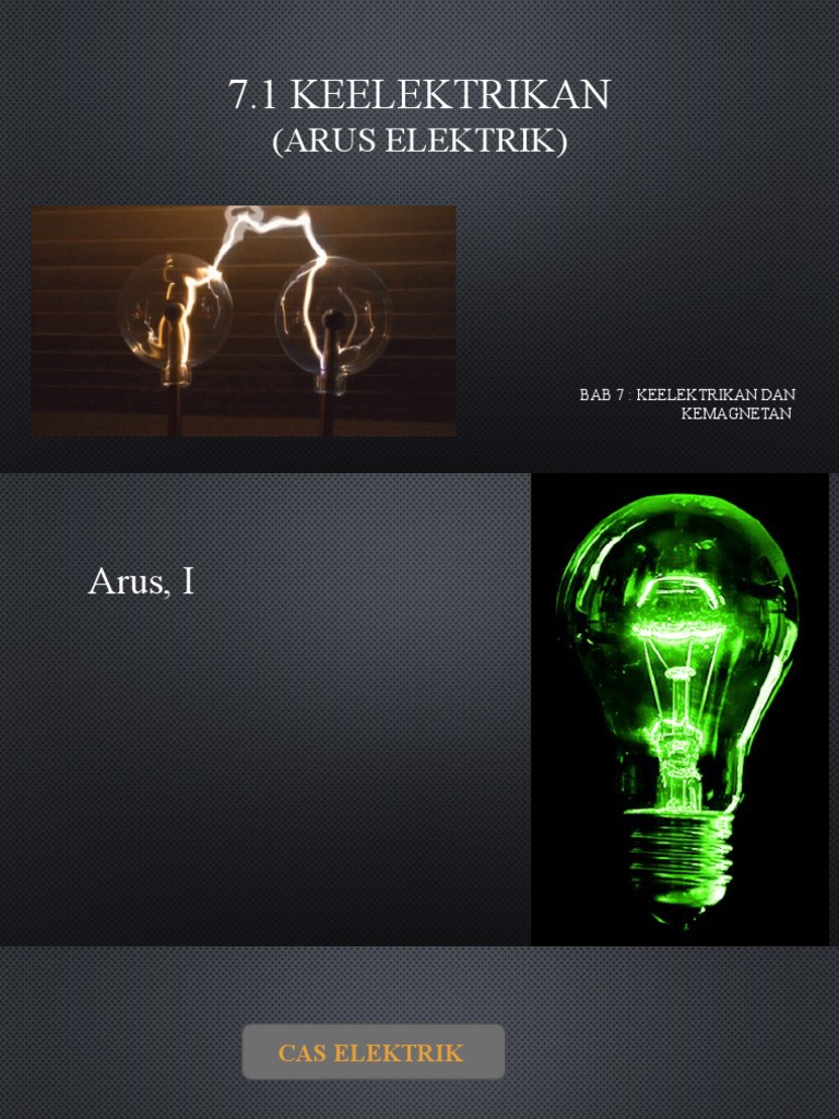 7.1 Arus, Rintangan, Voltan (C) | PDF