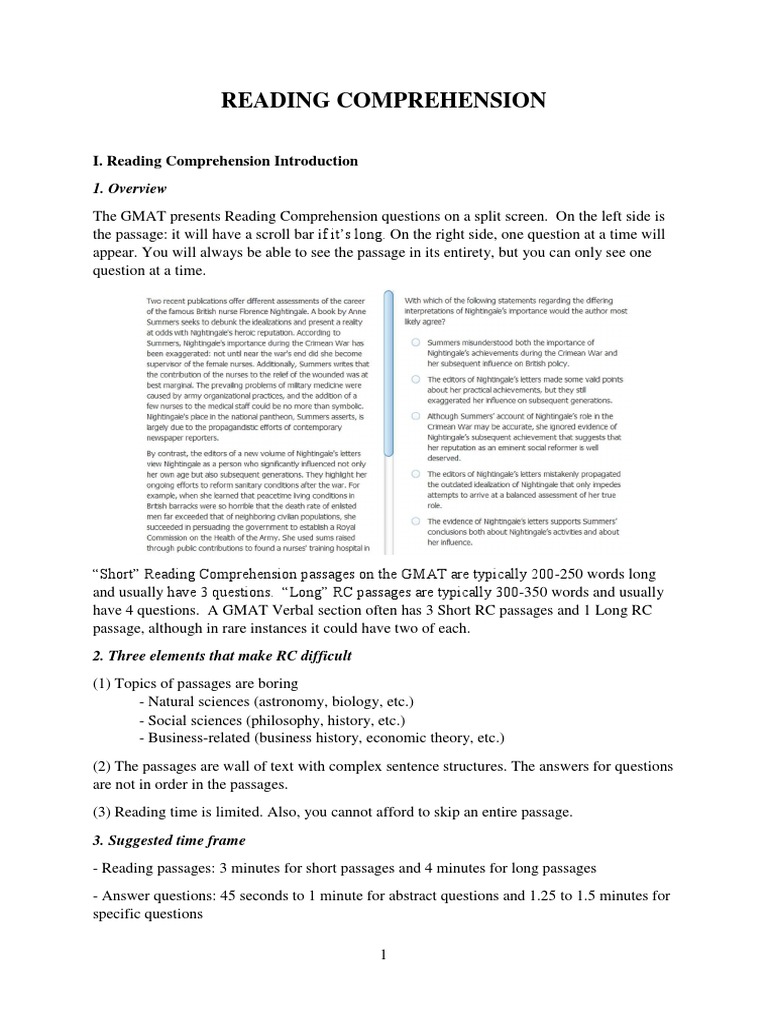 Reading Comprehension GMAT | PDF | Plate Tectonics