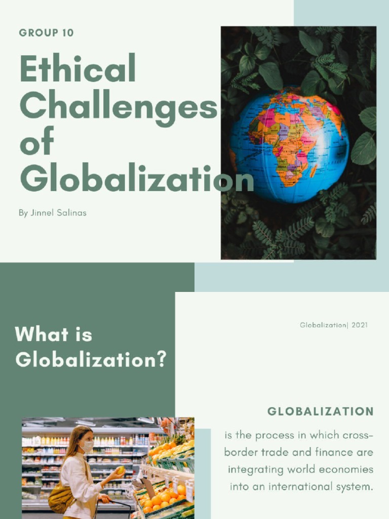 Ethical Challenges of Globalization | PDF