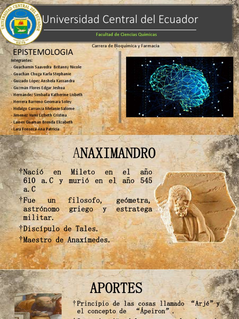 Anaximandro | PDF | Filosofía griega antigua | Science