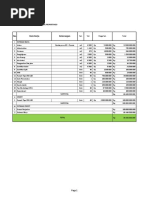 Contoh RAB Konser Musik | PDF