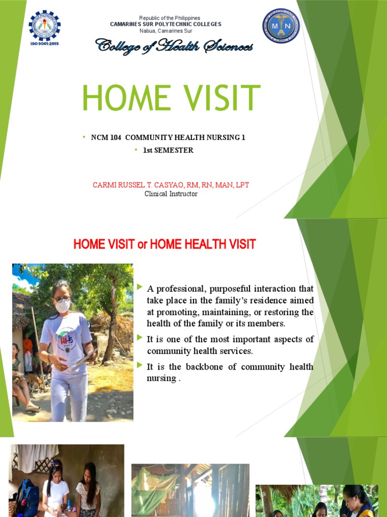 Home Visit | PDF | Nursing | Clinic