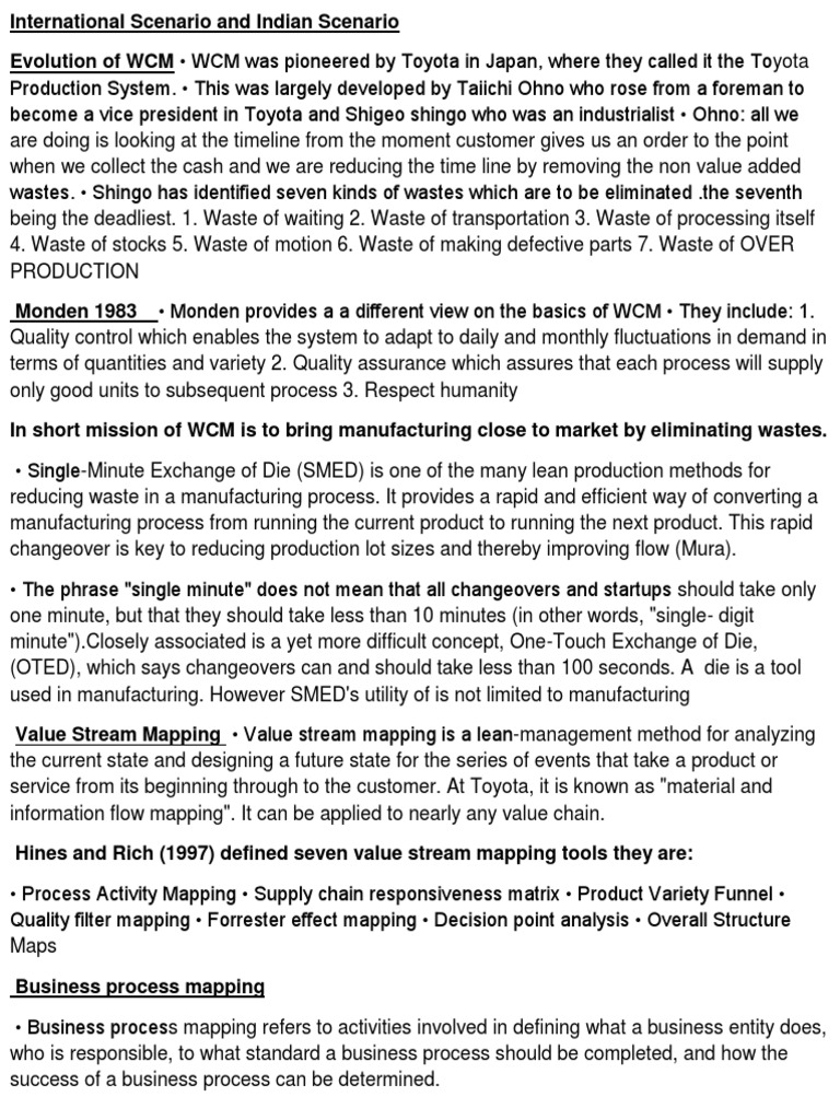 Global and Indian Manufacturing Trends | PDF | Business Process | Business