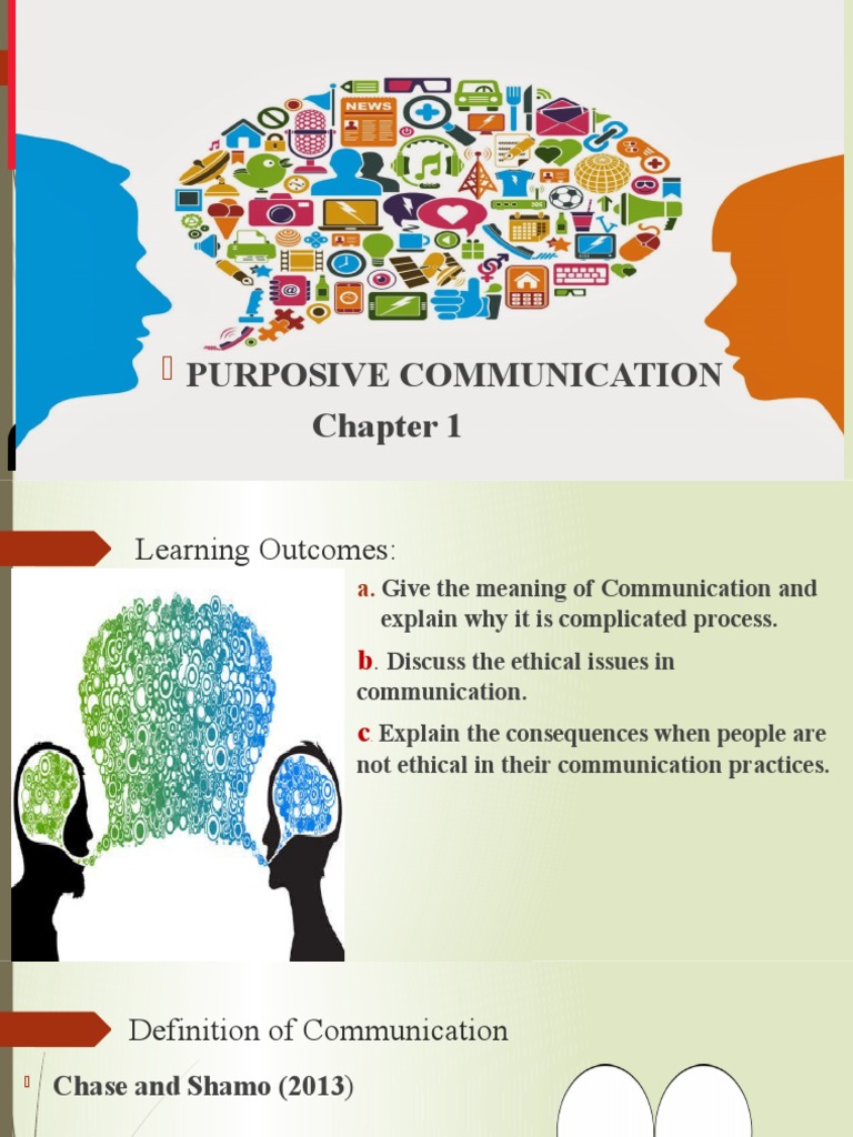 Purposive Communication | Download Free PDF | Communication | Interpersonal Communication
