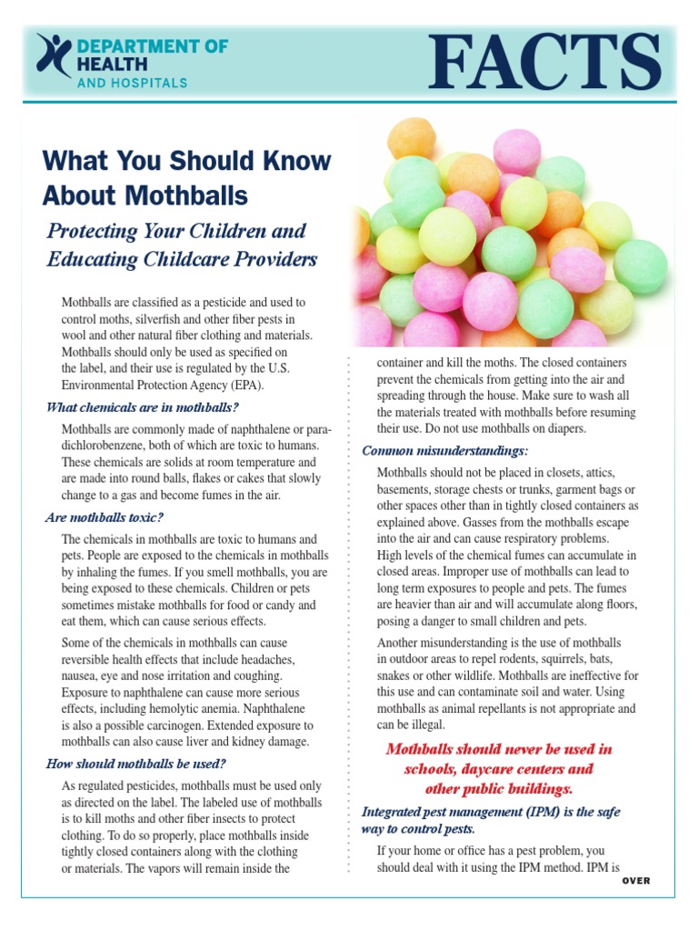 What You Should Know About Mothballs: Protecting Your Children and ...