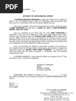 I-751-Affidavit-Sample 1 | PDF | Affidavit
